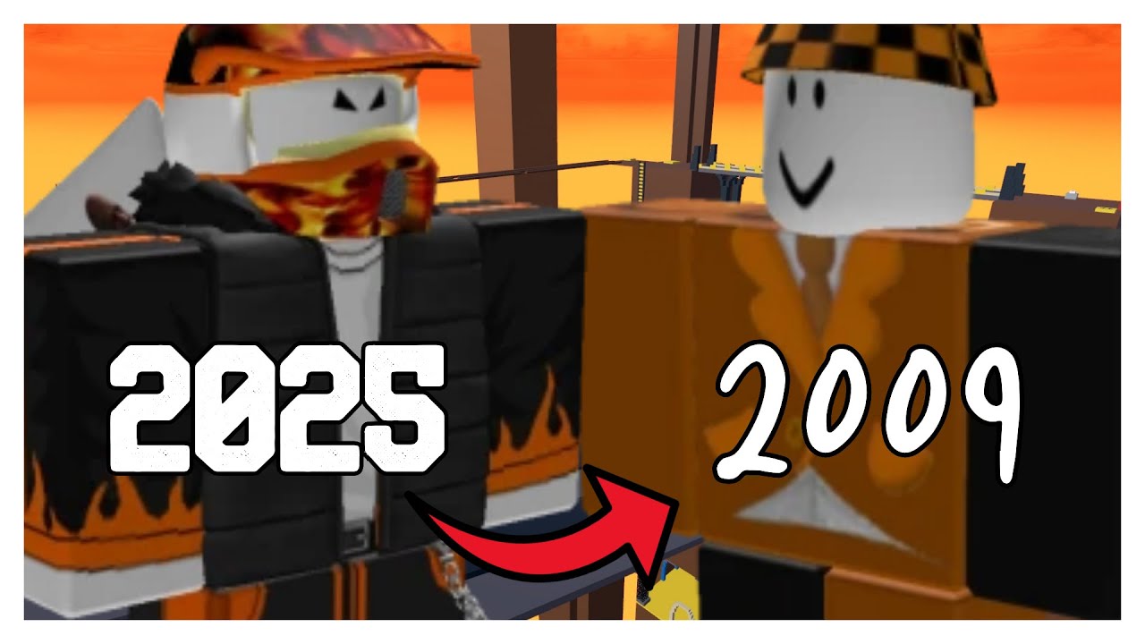 Time traveling back to 2009 Roblox - YouTube