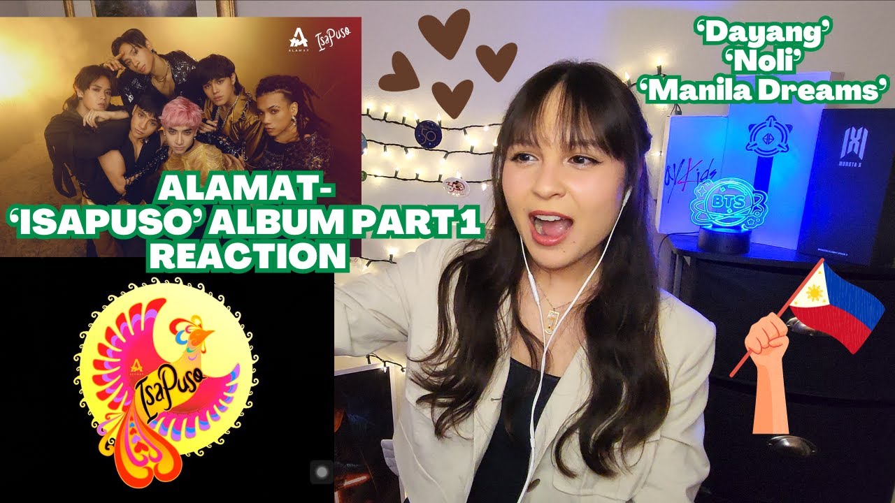 ALAMAT 'ISAPUSO' ALBUM PART 1 | REACTION - YouTube