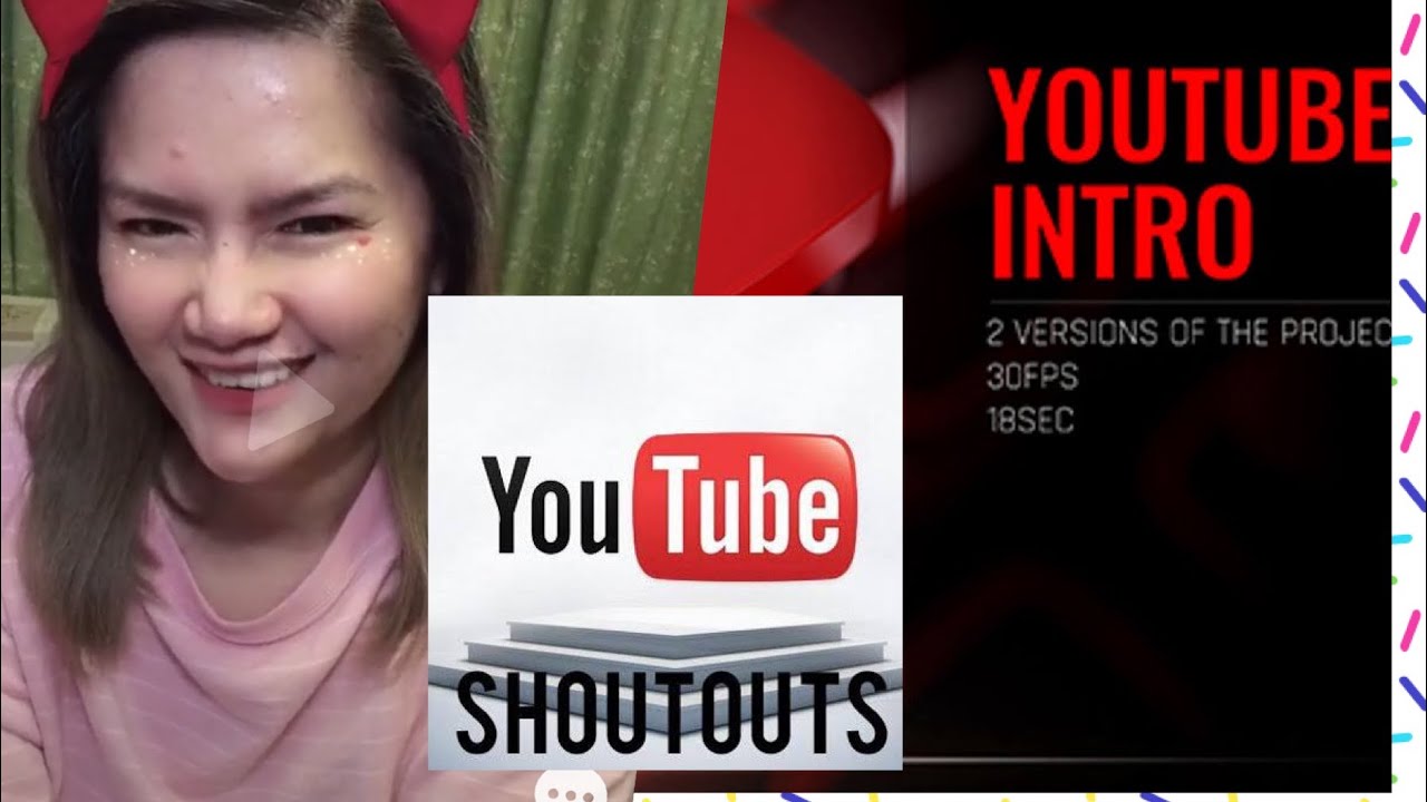My YouTube SHOUTOUT . My YouTube INTRO - YouTube