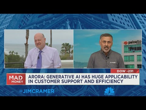 Palo Alto Networks CEO Arora: A.I. is going to be huge for efficiency and customer satisfaction