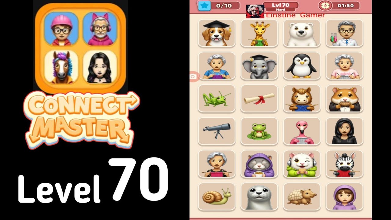 Connect Master Match Puzzle level 70 hard Guide Walkthrough Solution ...