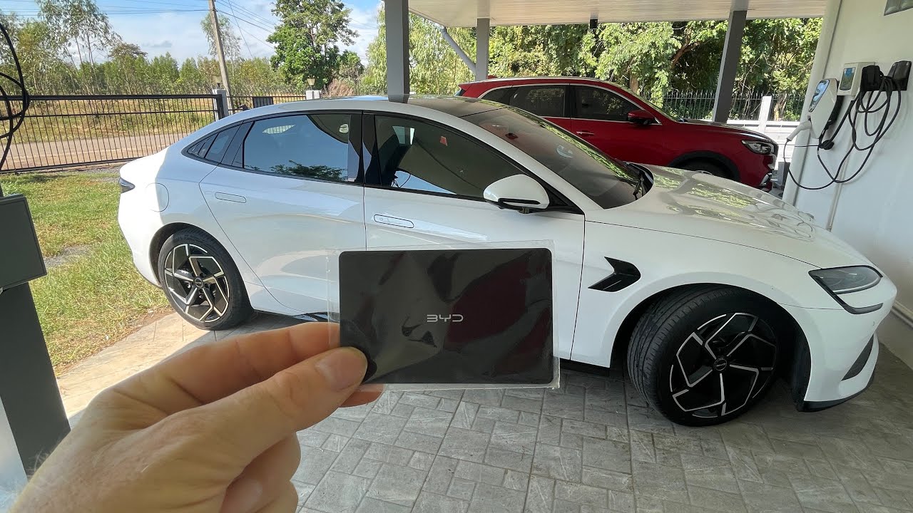 NFC Card for the BYD SEAL - YouTube