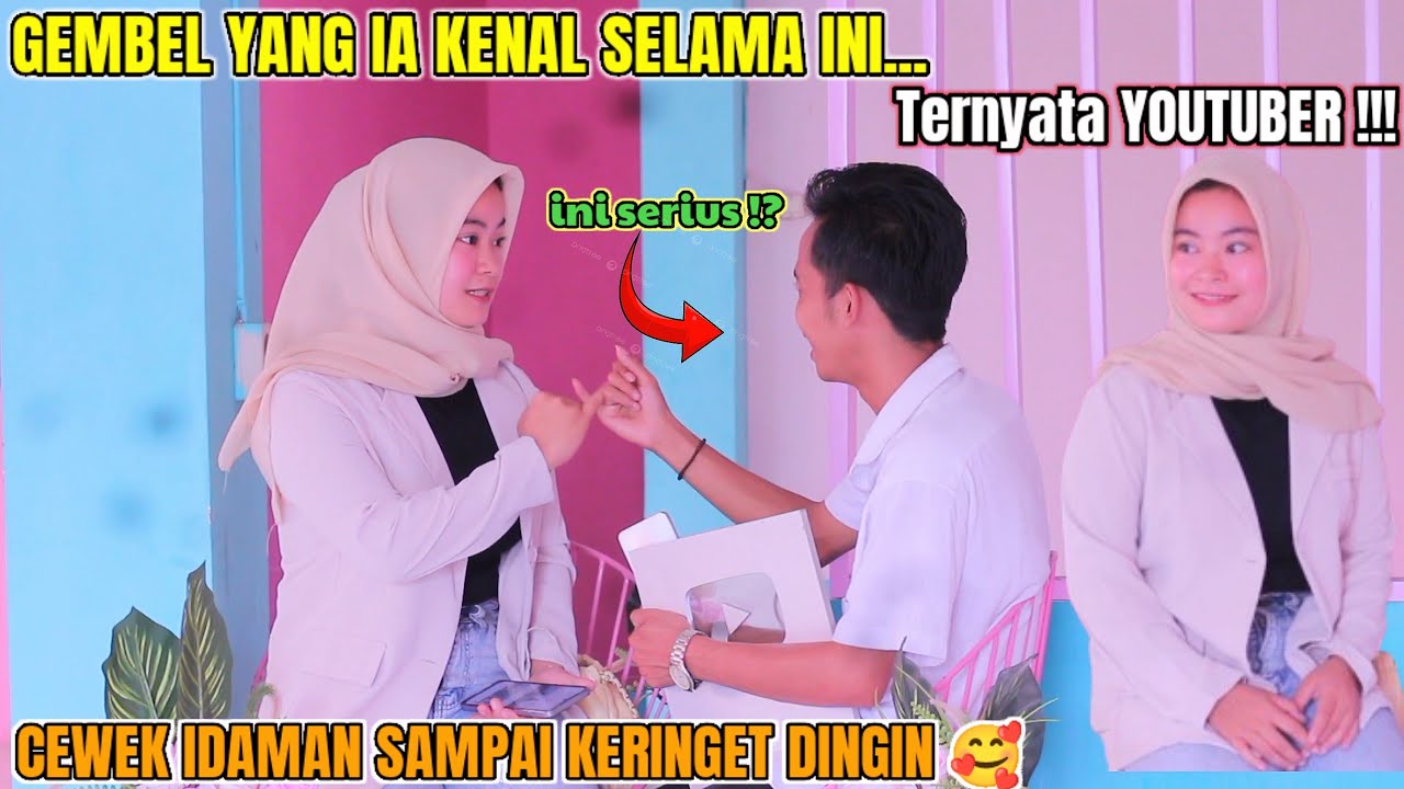 SEORANG GEMBEL TERNYATA YOUTUBER !! CEWEK IDAMAN INI SAMPAI KERINGET ...