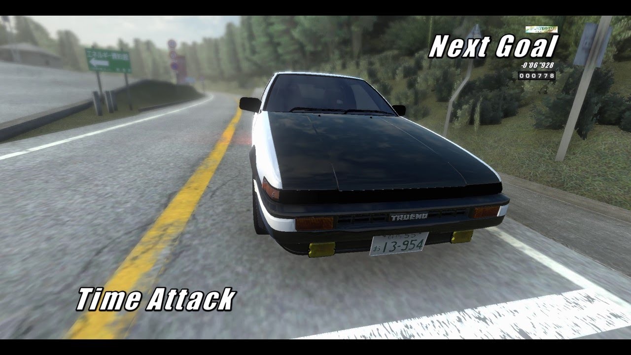 AE86/赤城/Don't Stop The Music【Initial Unity】 - YouTube