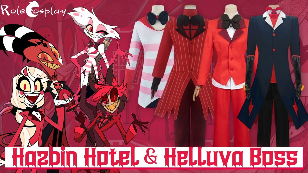 Hazbin Hotel & Helluva Boss cosplays! 【Cosplays Collection】 - YouTube