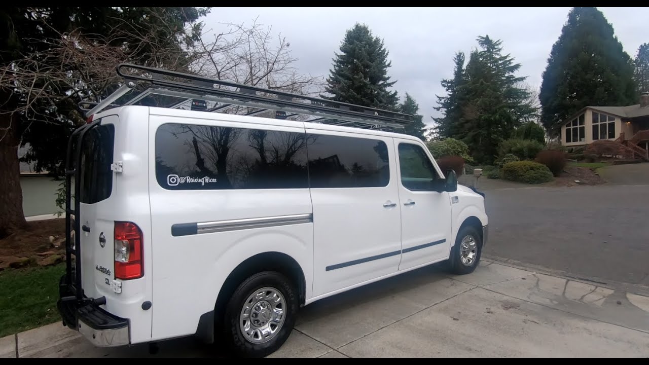 Nissan NV 3500 Walkaround Tour, the greatest large family van! - YouTube