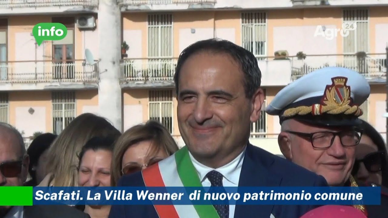 Scafati La Villa Wenner di nuovo patrimonio comune - YouTube