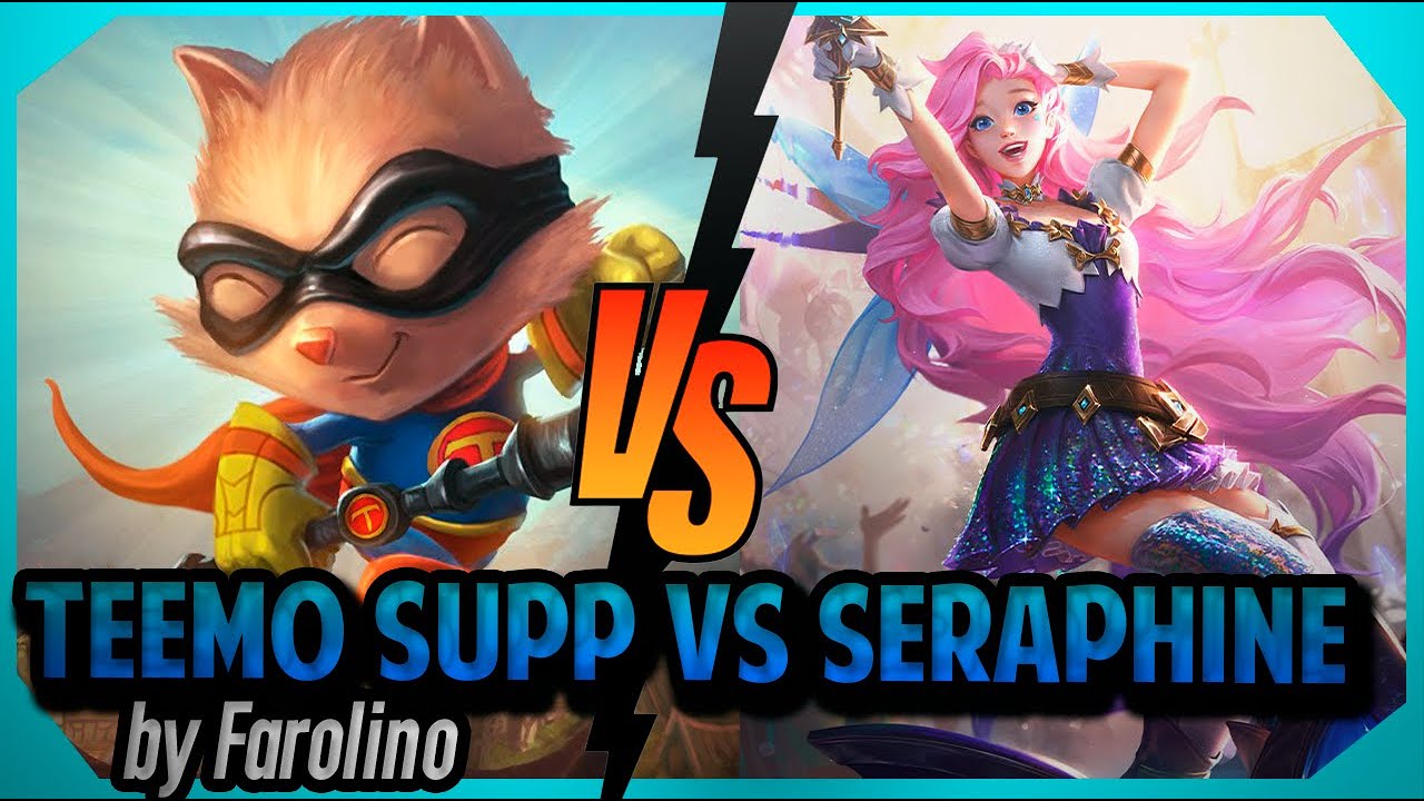 TEEMO Supp Vs SERAPHINE - Temporada 12 (S12) - Español - YouTube