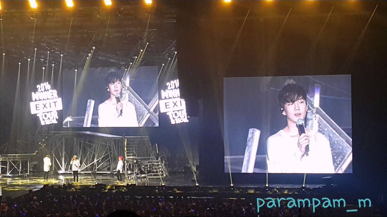 160312 WINNER EXIT TOUR: 김진우 ㅠㅠ - YouTube