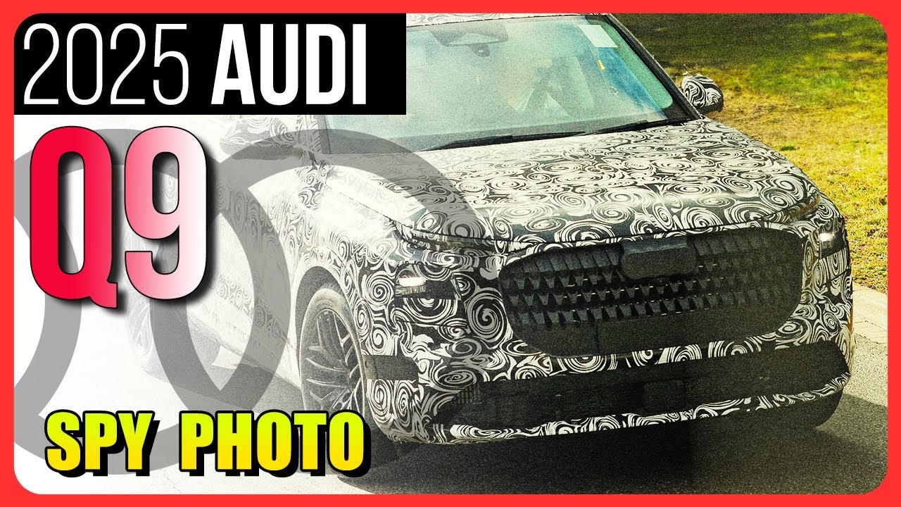 SPYSHOTS: 2025 Audi Q9 - YouTube
