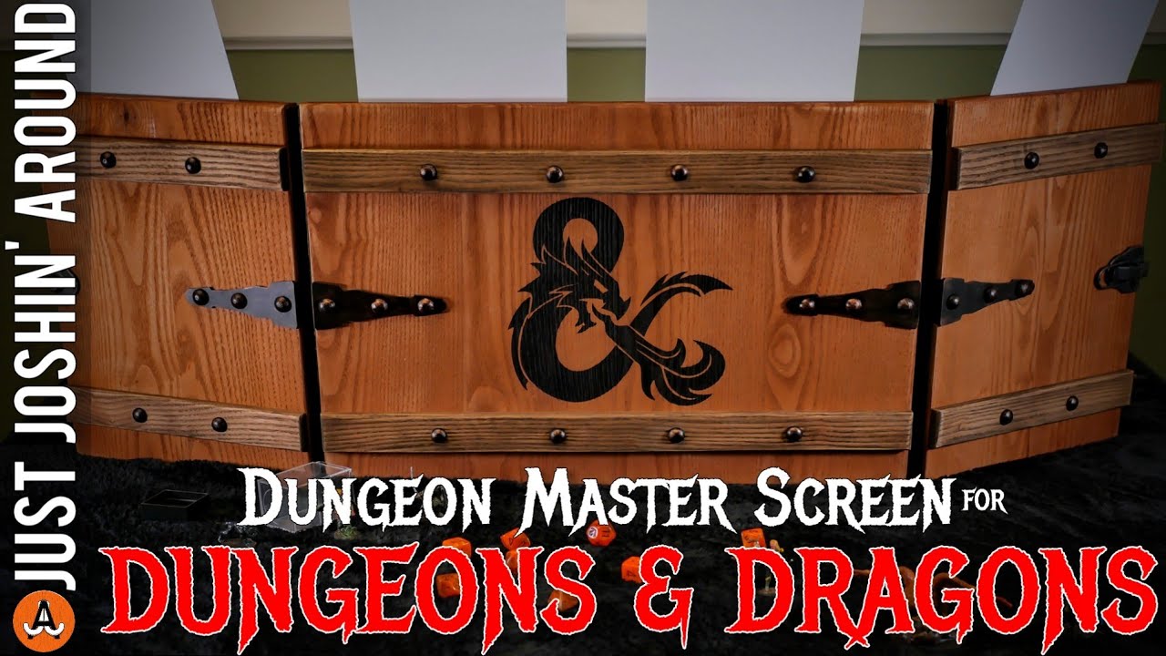 Dungeons & Dragons - Dungeon Master Screen // Just Joshin' Around - YouTube