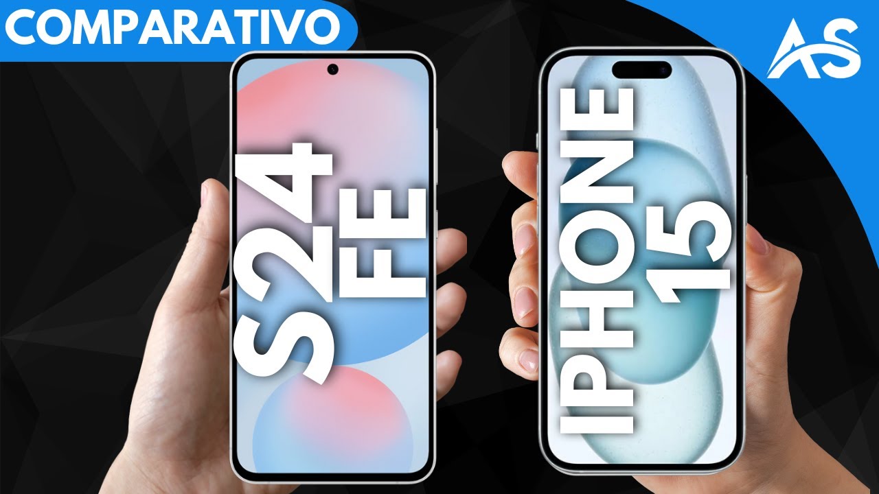 Samsung S24 Fe vs iPhone 15 - Comparativo - YouTube