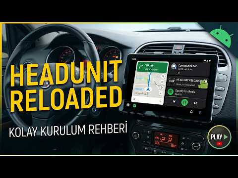 Eski Tableti Android Auto'lu Multimedya Teyp Yapmak - Headunit Reloaded Nasıl Kullanılır?