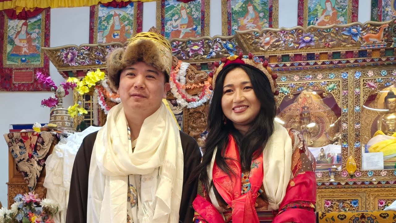 Tenzin Phuntsok Waleag weds Lobsang Dolma | Tibetan wedding Minnesota ...