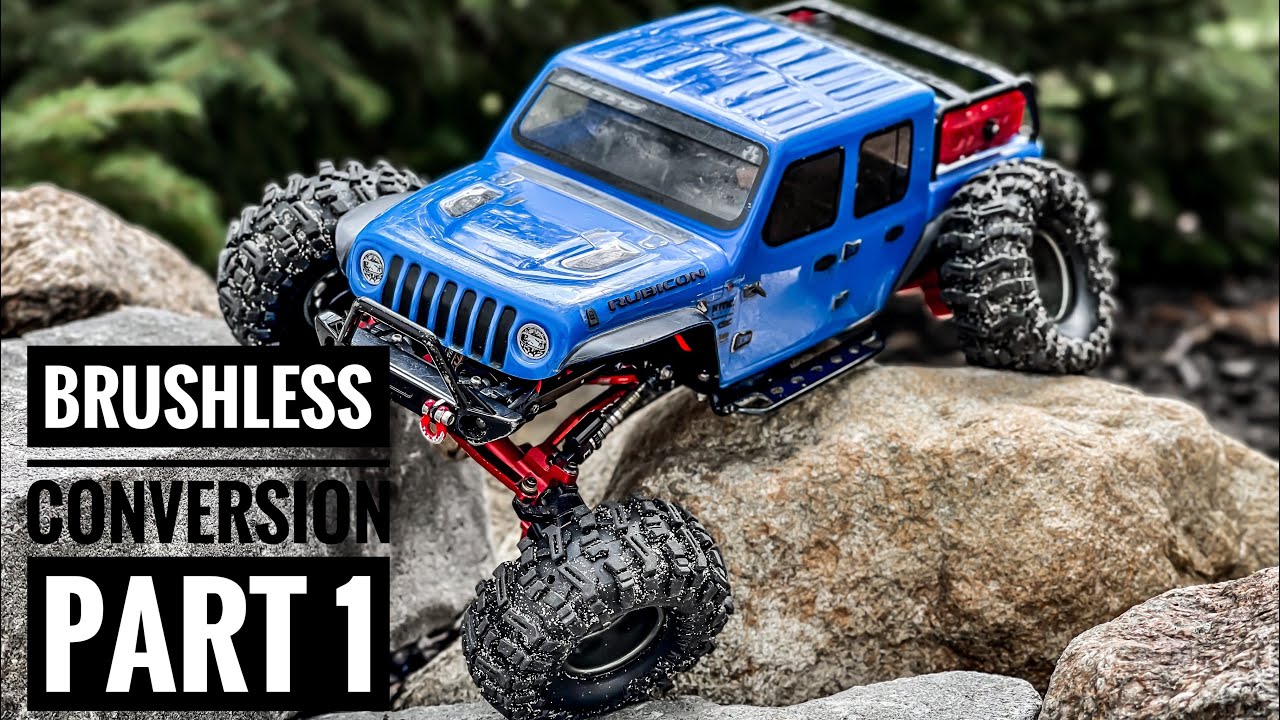Brushless SCX24 Jeep Gladiator - Part 1 - Furitek Lizard Pro ESC ...