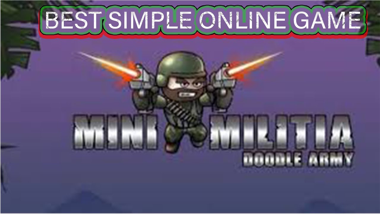 GAME VIDEO "mini militia" Android Mobile Game - YouTube