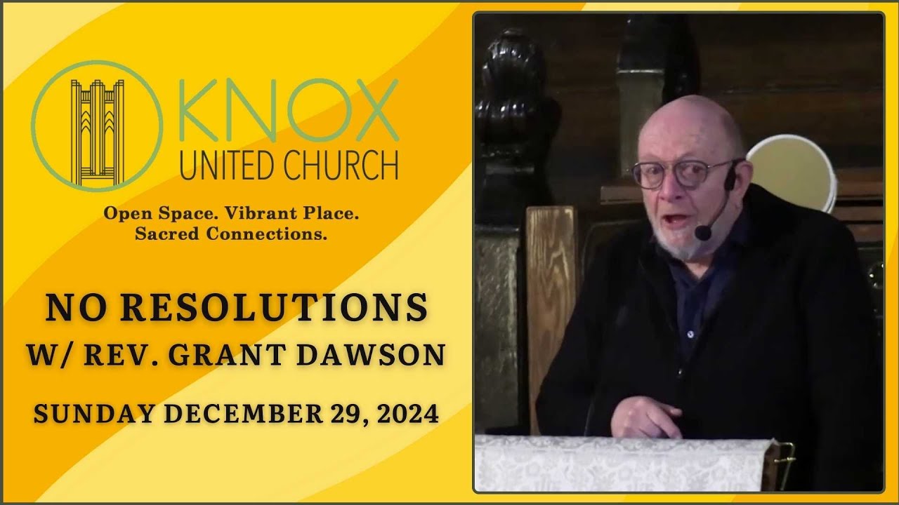 No Resloutions w/ Rev. Grant Dawson - YouTube