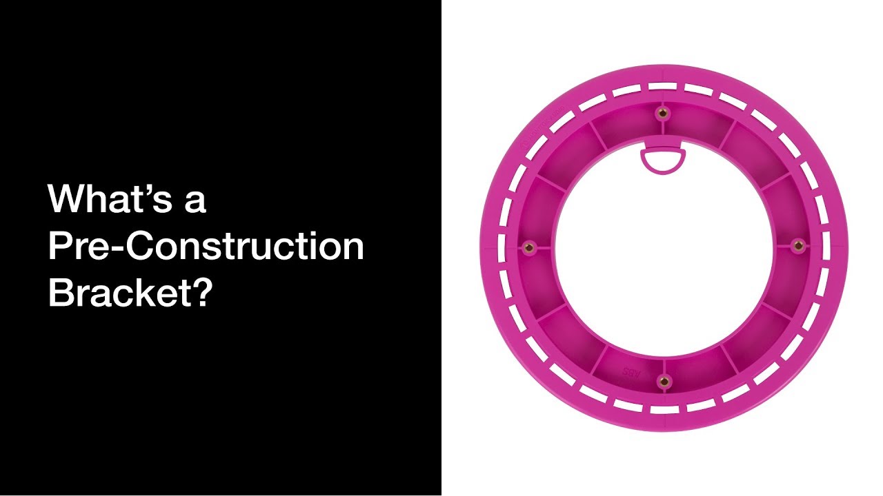 What’s a Pre-Construction Bracket? - YouTube