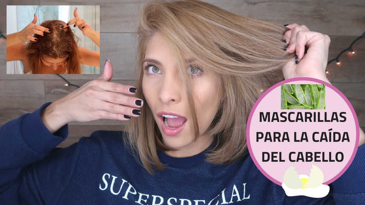 MASCARILLAS PARA LA CAÍDA DEL CABELLO | MODO MAYA - YouTube