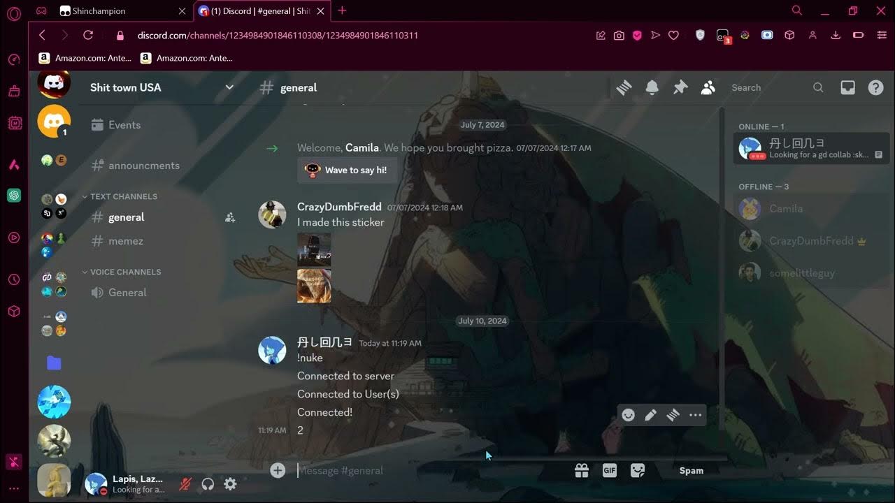 Showcasing Discord Mods i made (sorry the mod menu looks wierd) Sharing ...
