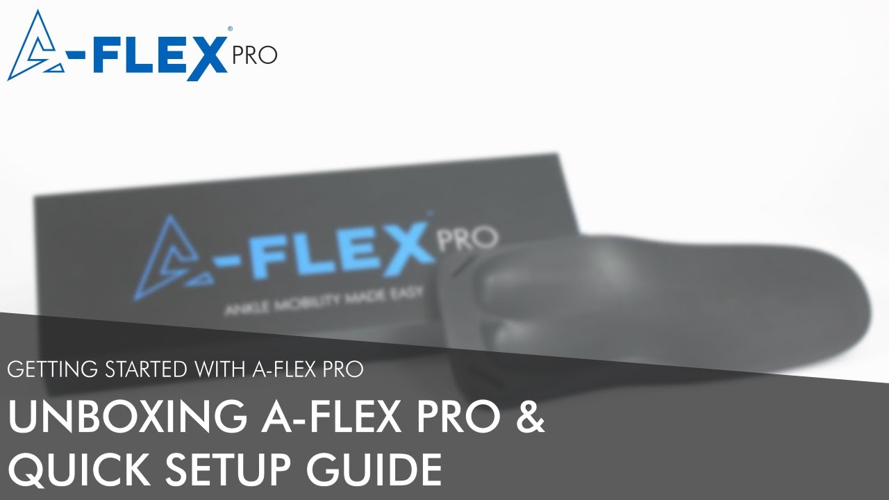 Quick & Easy Setup: A-FLEX PRO - YouTube