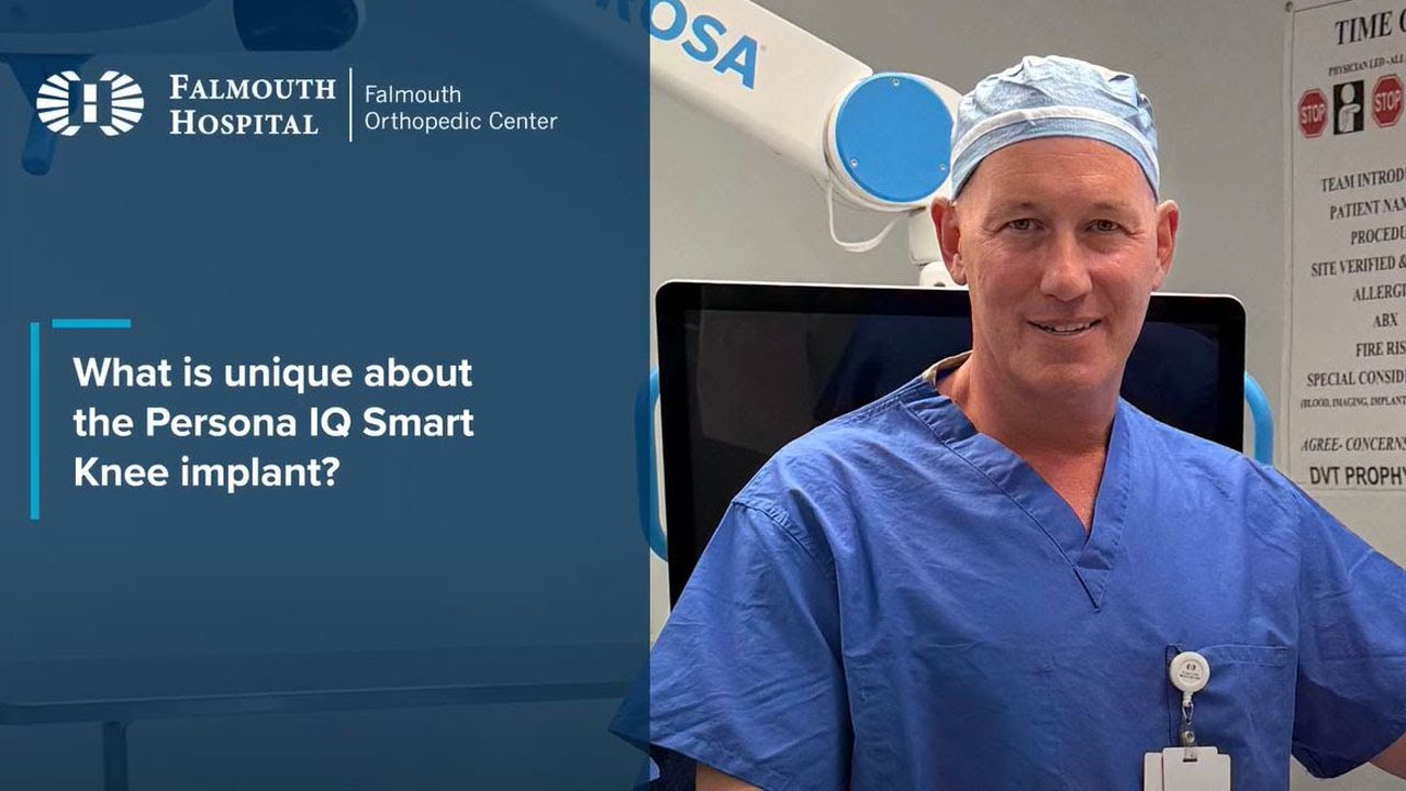 What is unique about the Persona IQ Smart Knee Implant? - YouTube