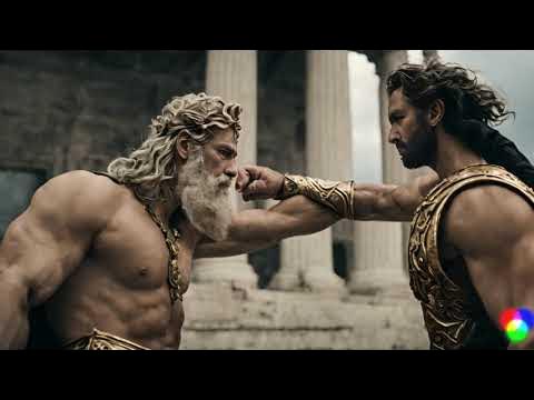 The Ultimate Confrontation: Zeus vs. Cronus - Who Will Prevail? - YouTube