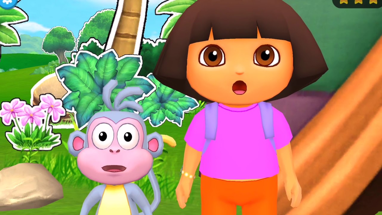 Dora the Explorer New Series Game Circle, Triangle and Square ...