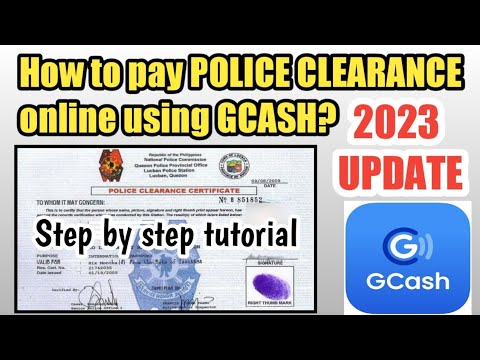 How to pay POLICE CLEARANCE online using GCASH in 2023? - YouTube