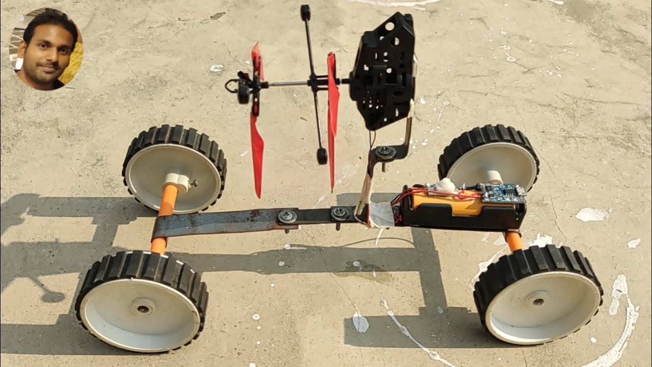 How to make hunter gadi // Diy robotic powerfull electric toy hunter ...