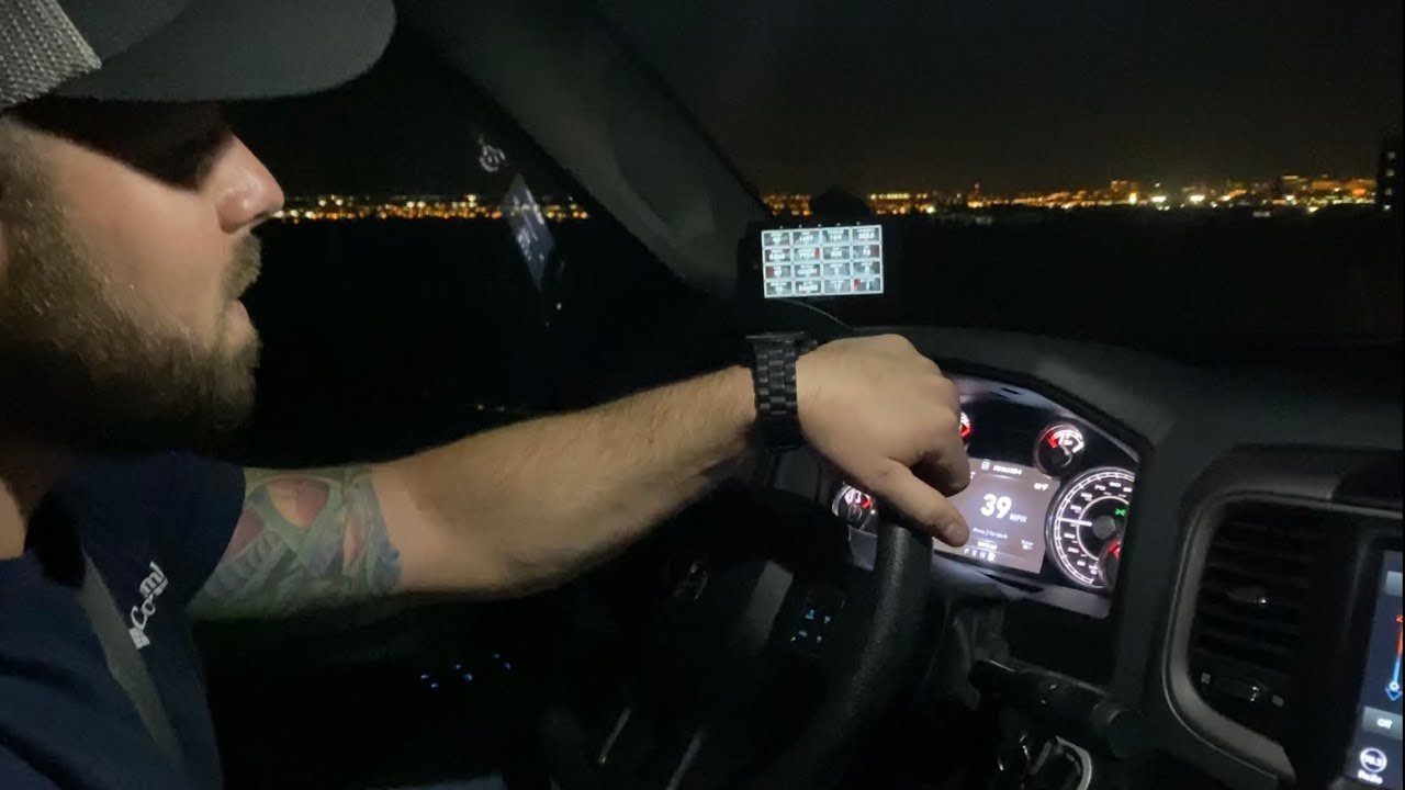 Dakota Burton RAM 1500 ride along test drive and interview - YouTube