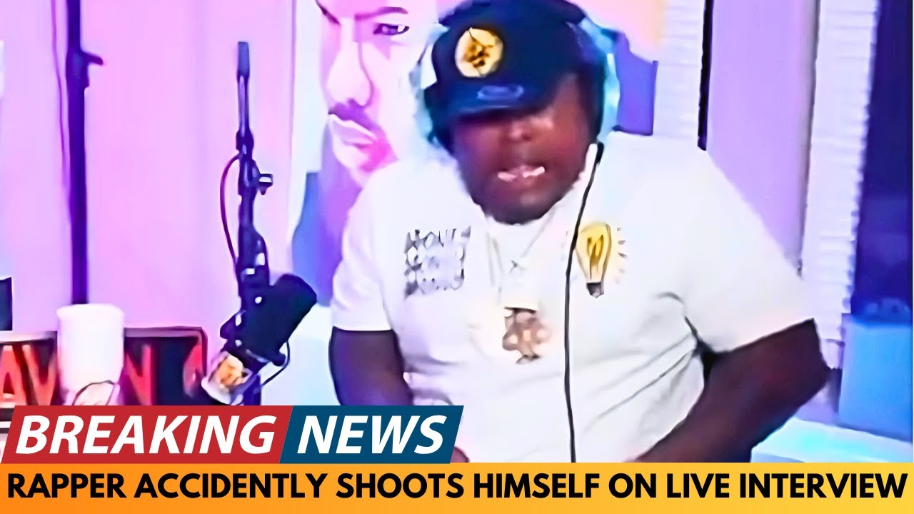 BREAKING NEWS: RAPPER ACCIDENTALLY SHOOTS HIMSELF IN LIVE INTERVIEW ...