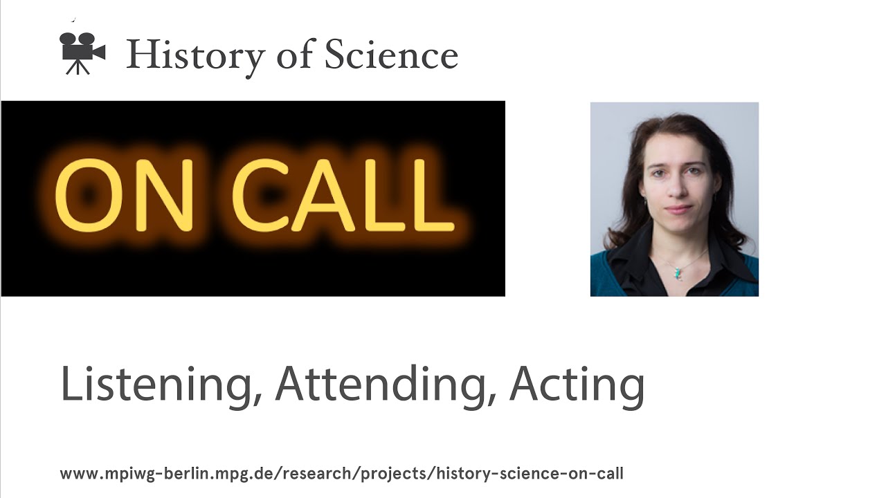 History of Science ON CALL: Sabina Leonelli - YouTube