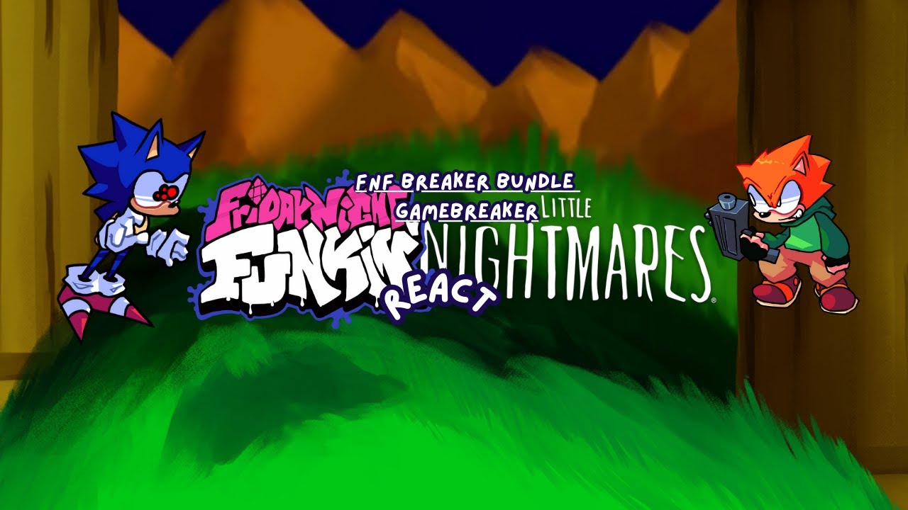 LN & FNF React - FNF BREAKER BUNDLE - Gamebreaker (FNF Mod) - YouTube