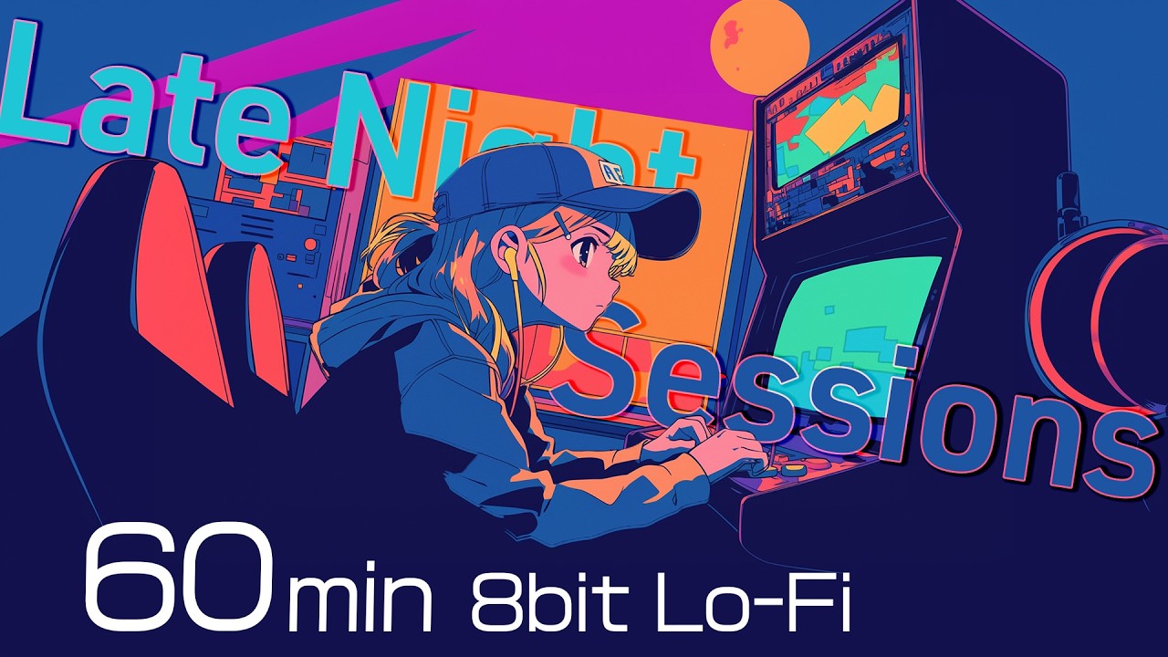 little longer...Midnight Arcade | 8-bit Lo-fi Gaming Beats (60 min ...