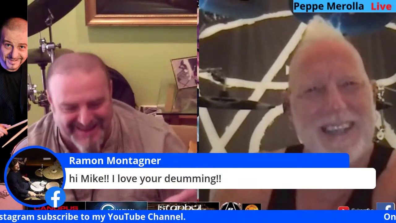Peppe Merolla and friends special guest Mike Terrana #peppemerolla # ...