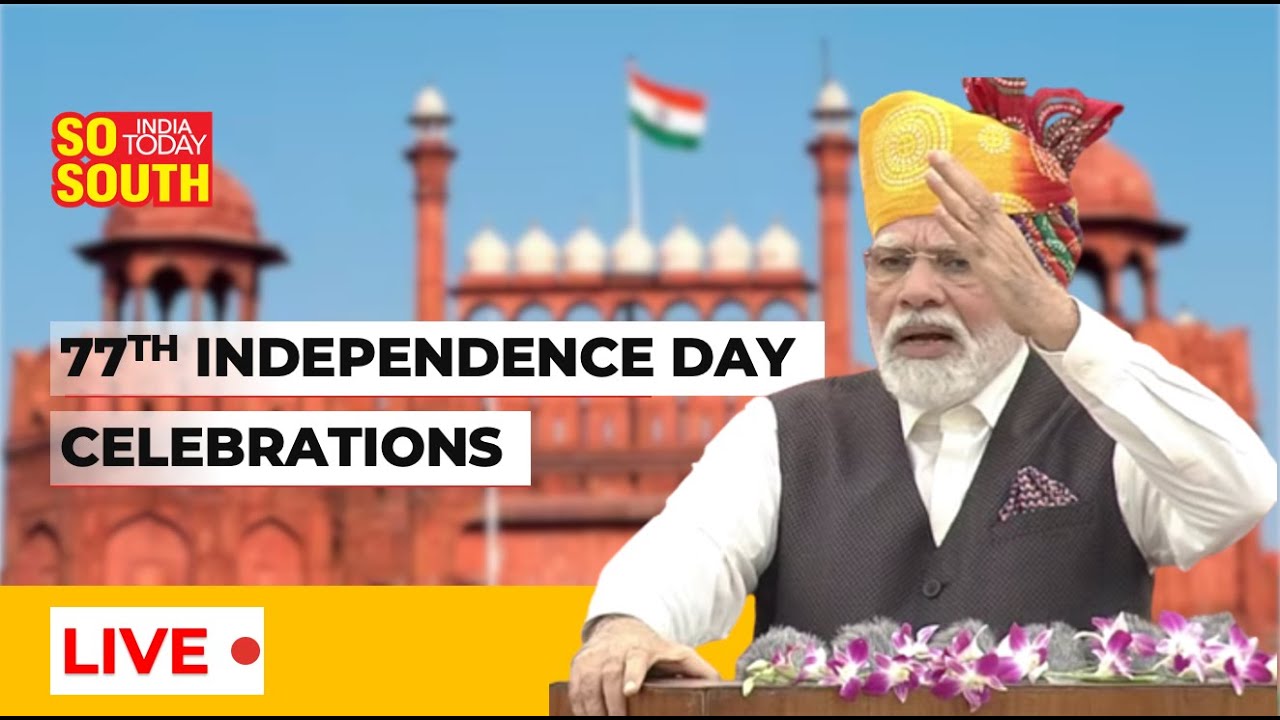 77th Independence Day Celebrations| Red Fort | Nation First, Always ...