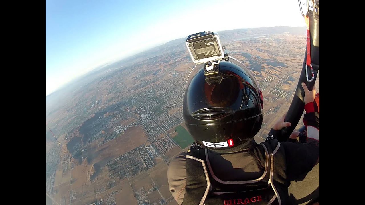 Balloon Skydive Raw Footage - Paul's Camera - YouTube