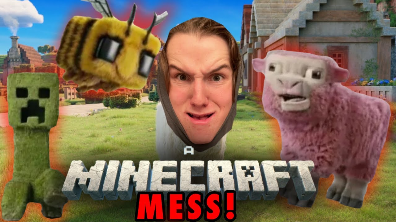 The New Minecraft Movie Trailer Is A MESS.... - YouTube