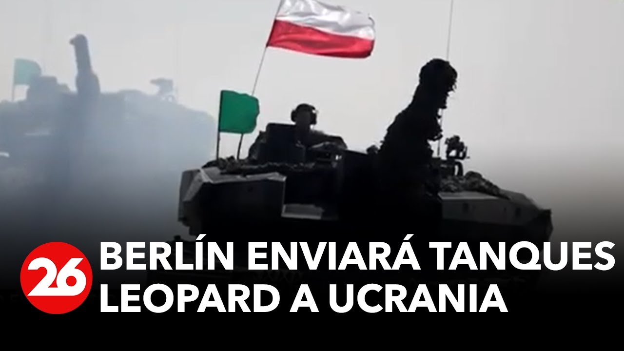 Alemania confirma oficialmente el envío de tanques Leopard a Ucrania ...