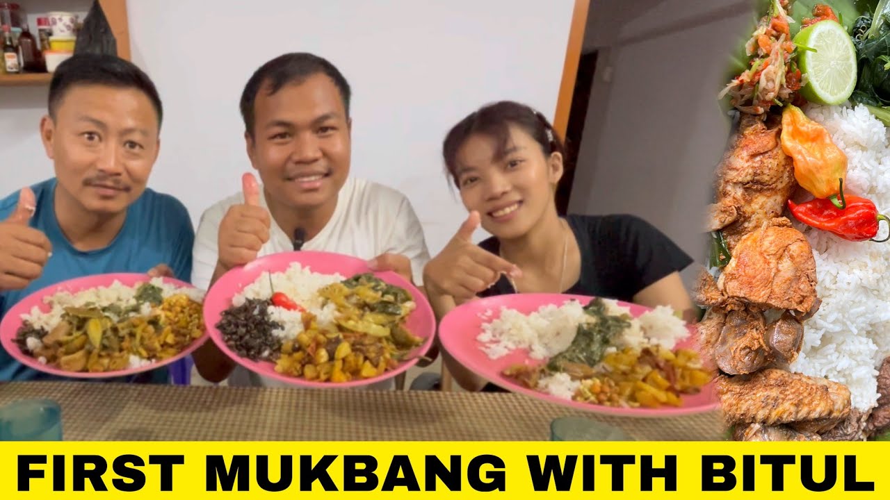 Eating Competition with @BitulVlogs at my home | Finally Bitul came to ...