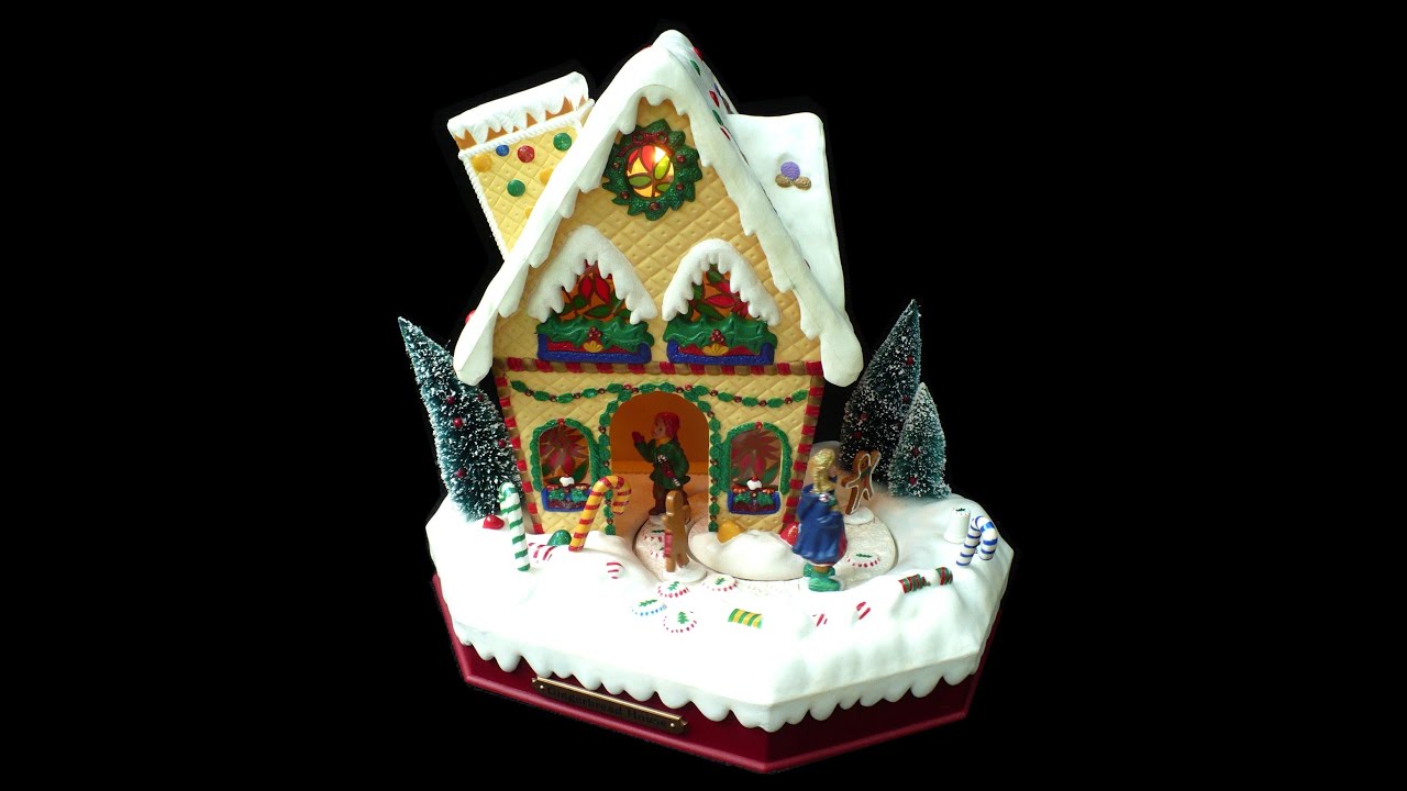 ANIMATED CHRISTMAS GINGERBREAD HOUSE - YouTube