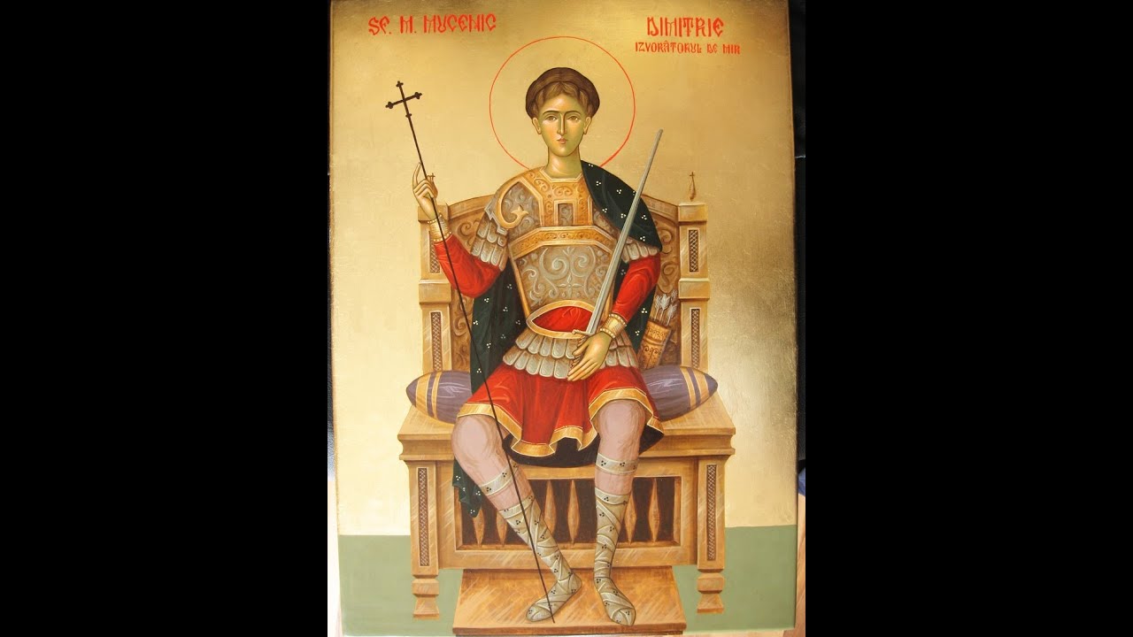 Pr. Dan Bădulescu Sf. Mc Dimitrie - YouTube