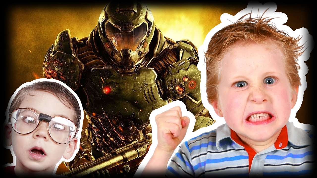 ANGRY KIDS ON XBOX! - (DOOM GAMEPLAY) - YouTube