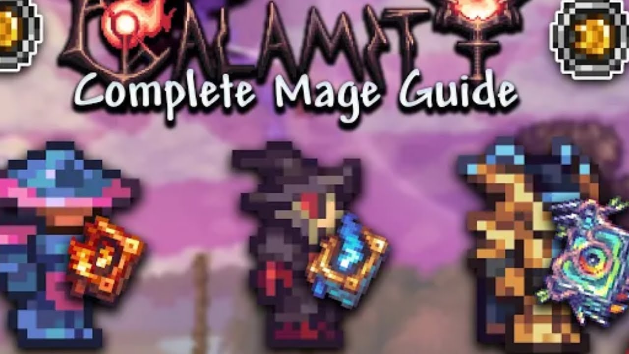 terraria calamity mad guide complete mage pre-boss - YouTube