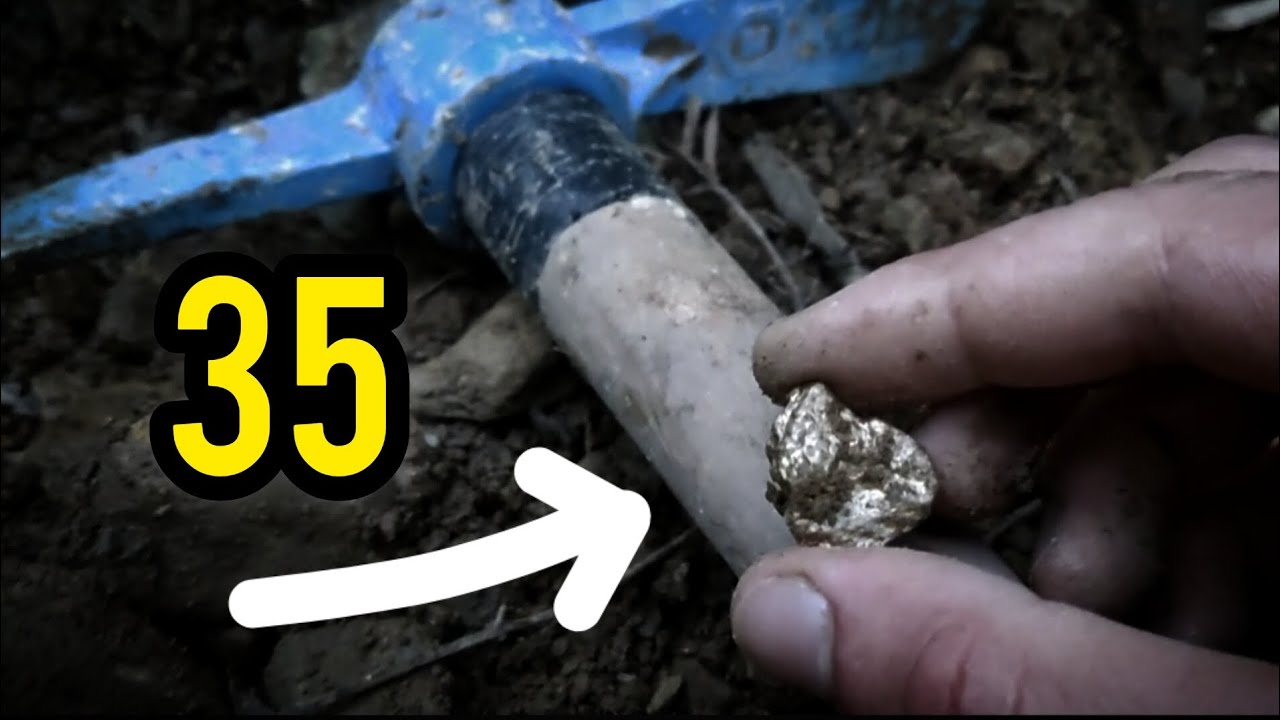 How to find gold with advanced equipment - YouTube