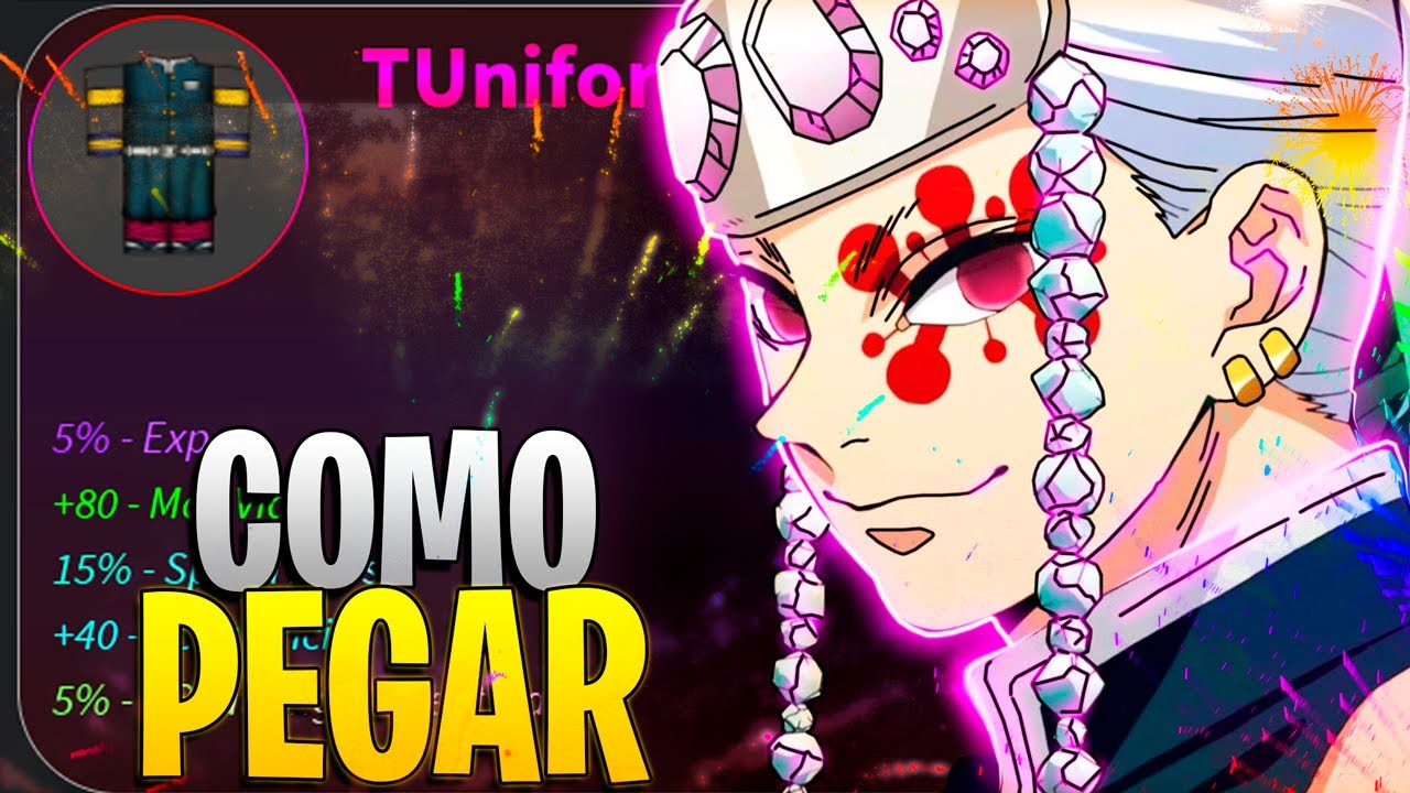 SEGURA! COMO PEGAR FACILMENTE O UNIFORM UZUI NO PROJECT SLAYERS - YouTube