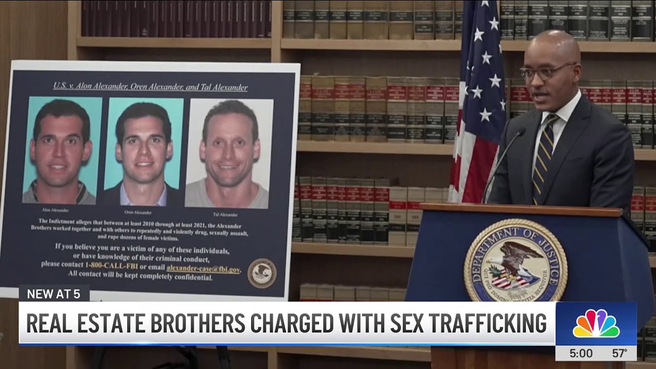 Real Estate Brothers Charged With Sex Trafficking After Allegedly