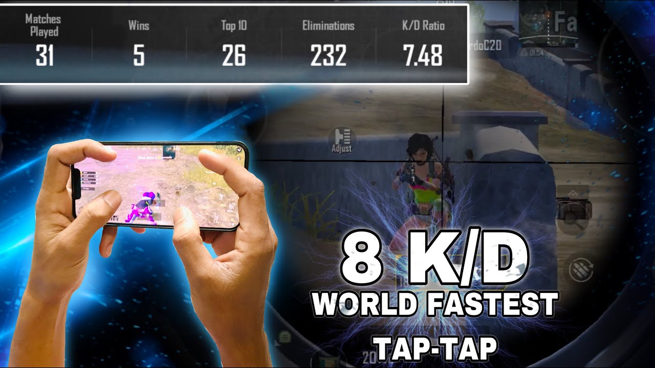 World Fastest Tap-Tap | 8 K/D Gameplay | iPhone 13 - YouTube