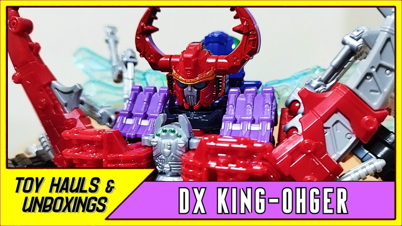 DX KING-OHGER (ROBO) UNBOXING | Ohsama Sentai King-Ohger - YouTube